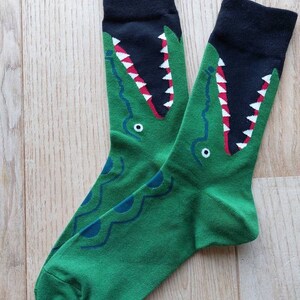 Crocodile Socks. Croc Socks. Alligator Socks. - Etsy