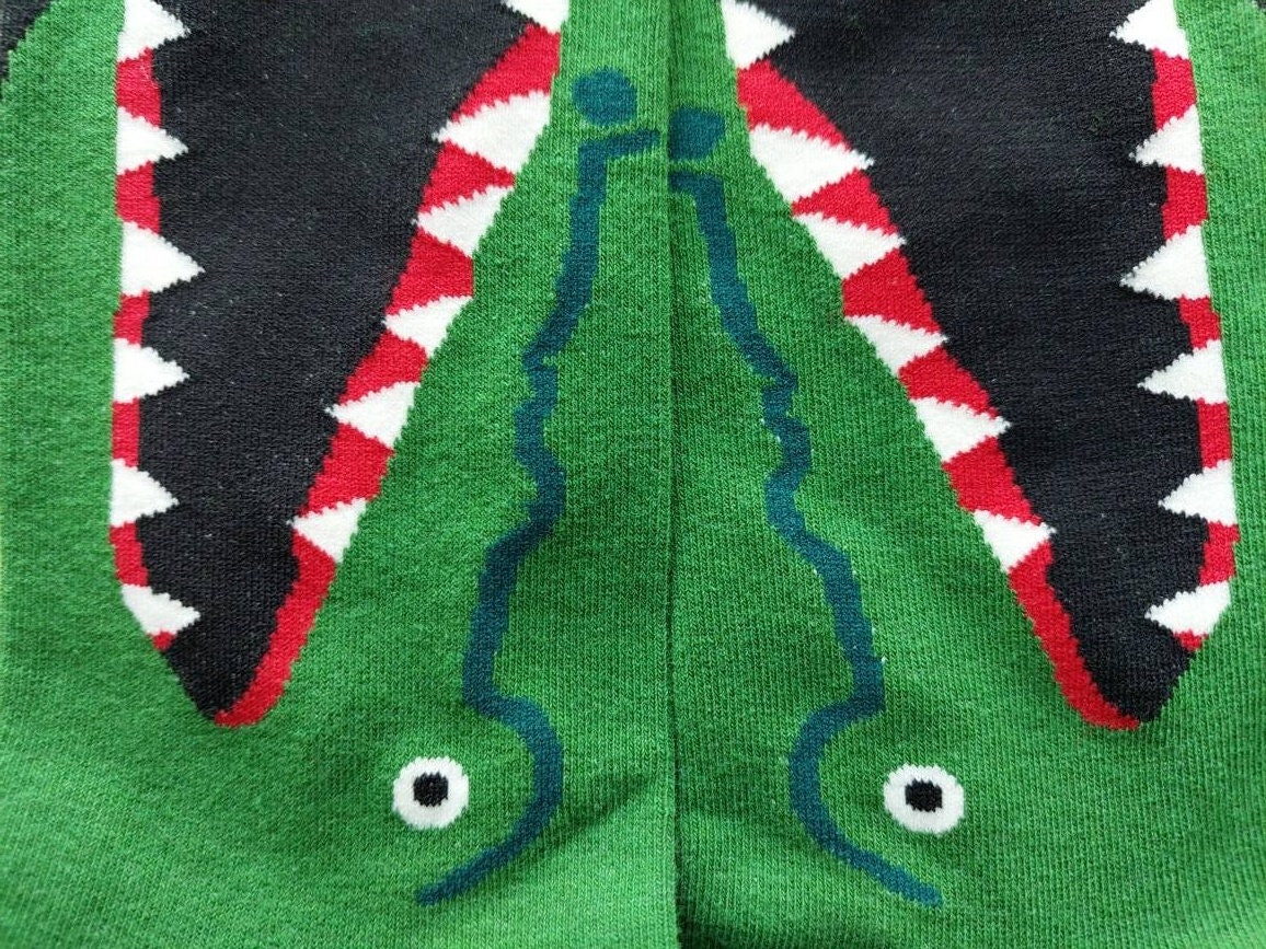 Crocodile Socks. Croc Socks. Alligator Socks. - Etsy