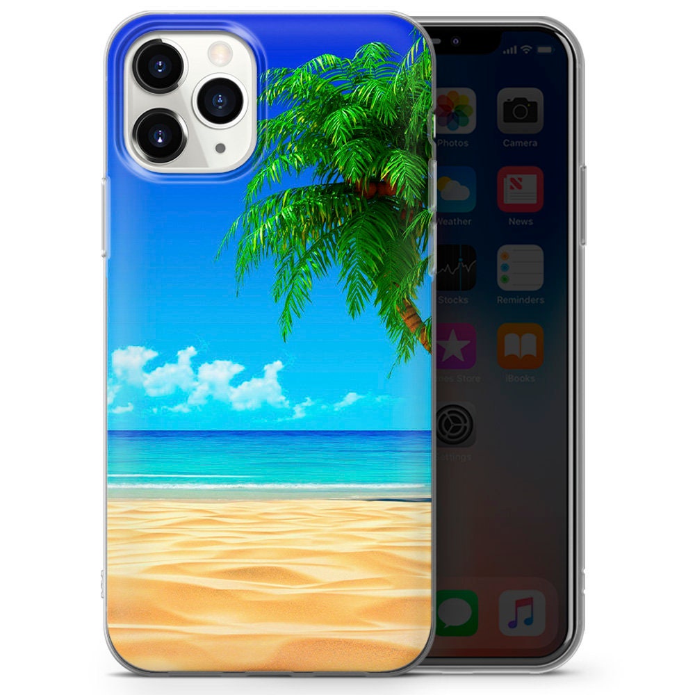 Tropical Phone Case Design for iPhone 14 Pro Max, 13, 12, 11, XS, XR, X ...