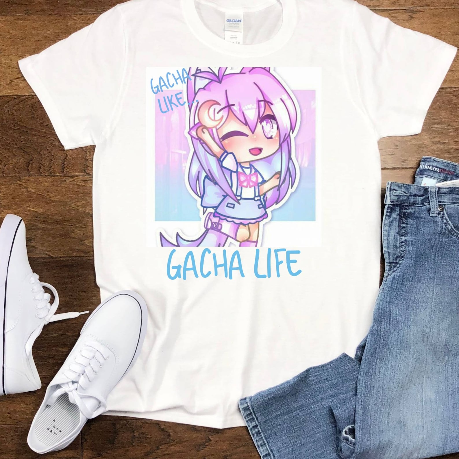 Gacha Life Shirt Gacha Like Gacha Life Fan Shirt Etsy