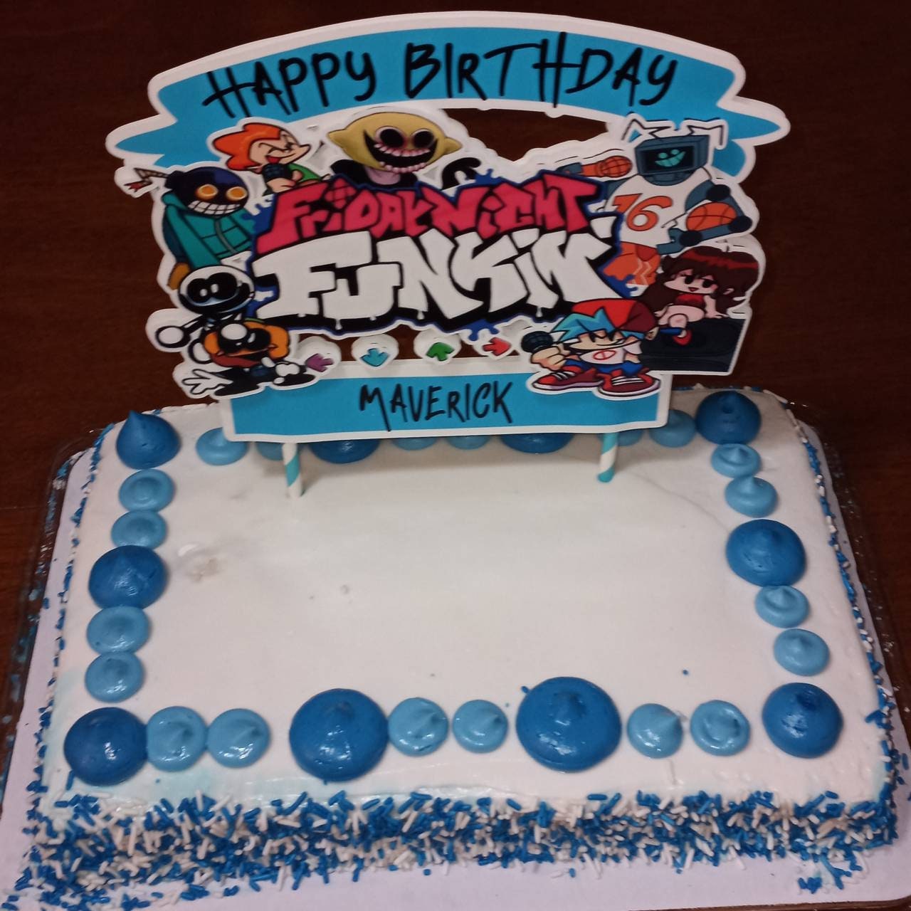 Friday Night Funkin cake topper Fridaynight funkin cake | Etsy