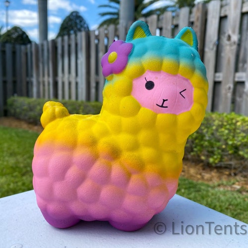 Jumbo Sheep Alpaca Squishy Cute Animal Squishy Squish Kids - Etsy