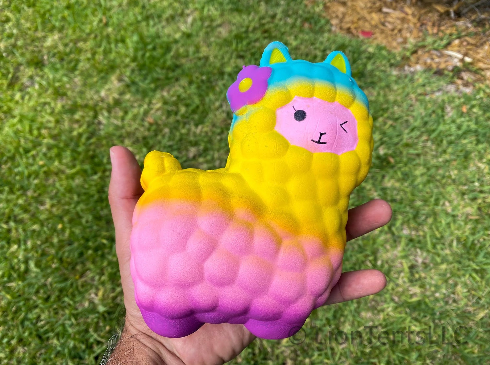 Jumbo Sheep Alpaca Squishy Cute Animal Squishy Squish Kids Gift ...