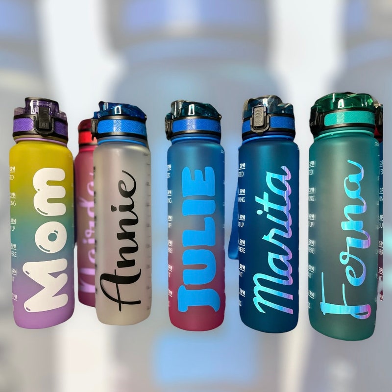 Motivational Water Bottle - Etsy