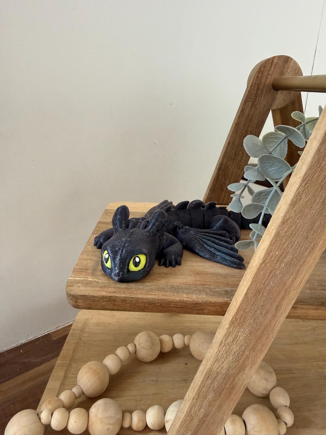 Articulated Dragon Fidget Toy – Poseable 3D Printed Dragon, Flexible ...