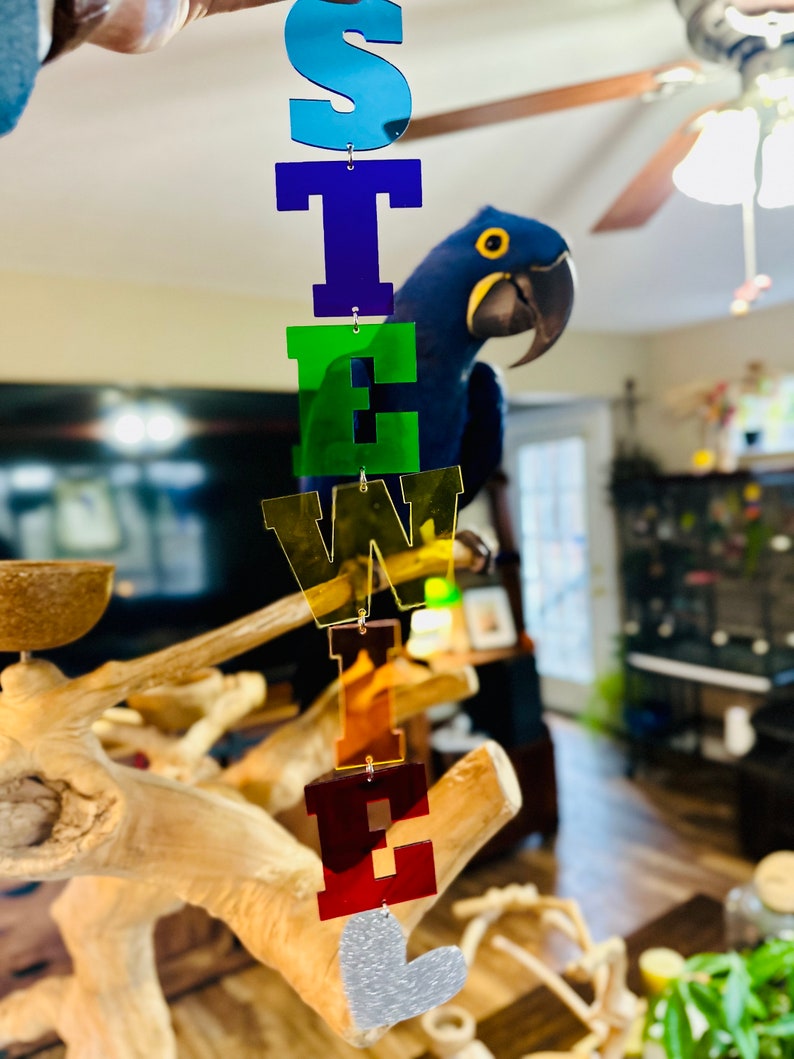 Large Alphabet Letter for Bird Toy ( 3 Inches Tall) - Etsy