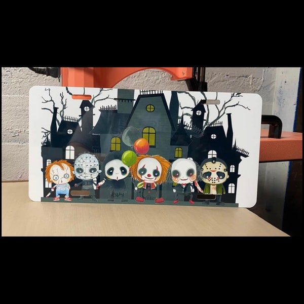 Horror Vanity Licence Plates - Etsy