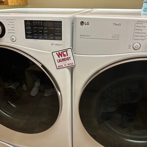 Wet Laundry Magnet,laundry Sign,washing Machine Sign,move to Dryer Sign ...