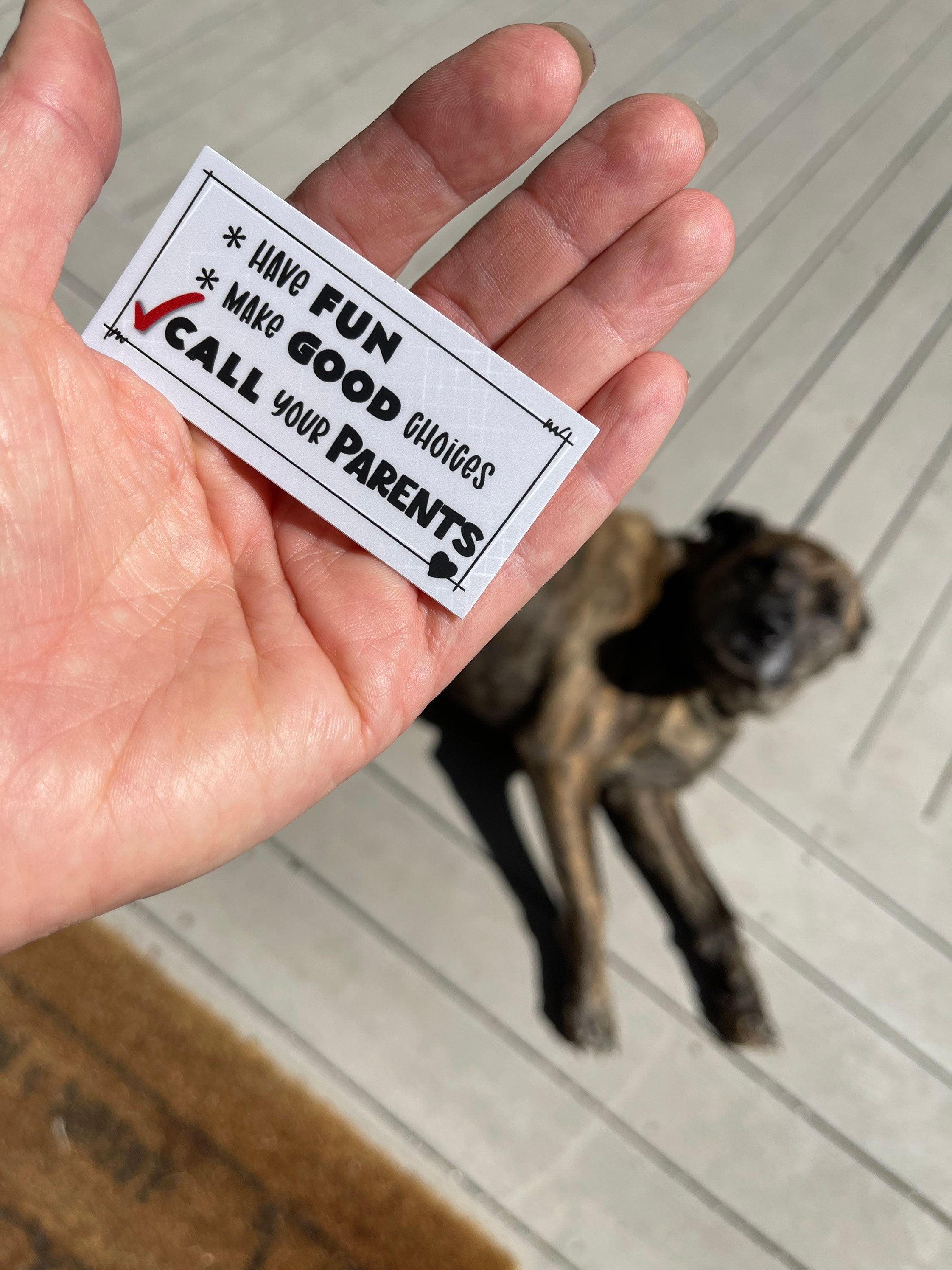 Call Your Parents Sticker: College Student Gift, Laptop Decal - Etsy