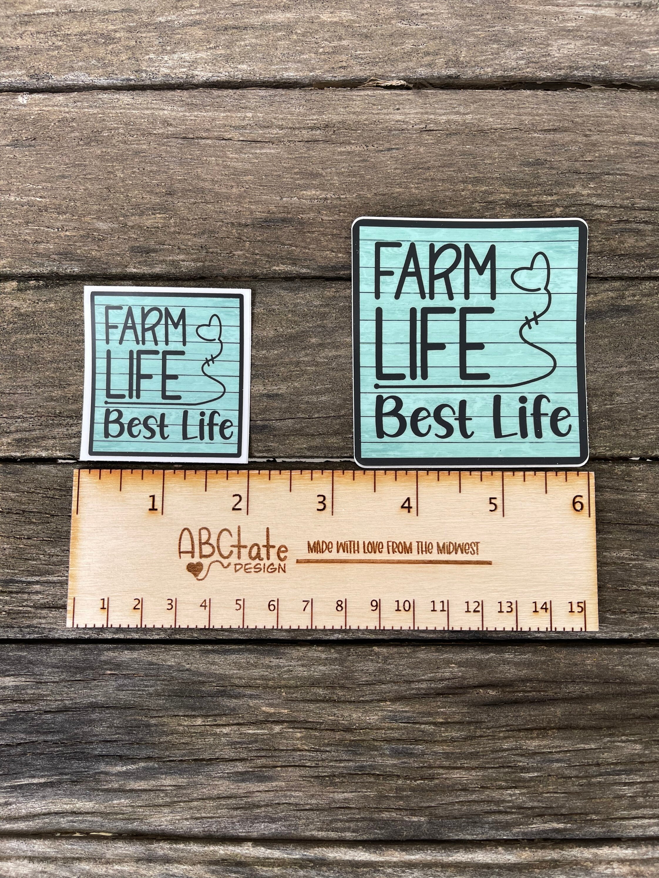 Farm Life Sticker Farm Wife Sticker Farm Wife Gift Farmer - Etsy