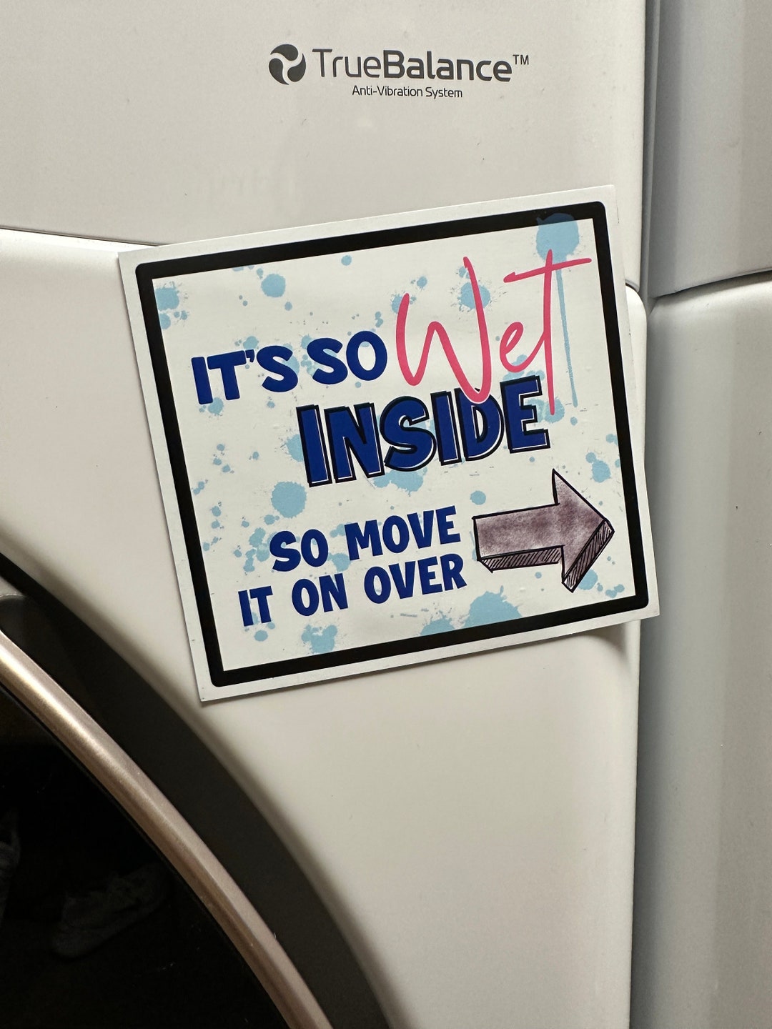 Funny Wet Laundry Magnet: Washing Machine Reminder Sign - Etsy