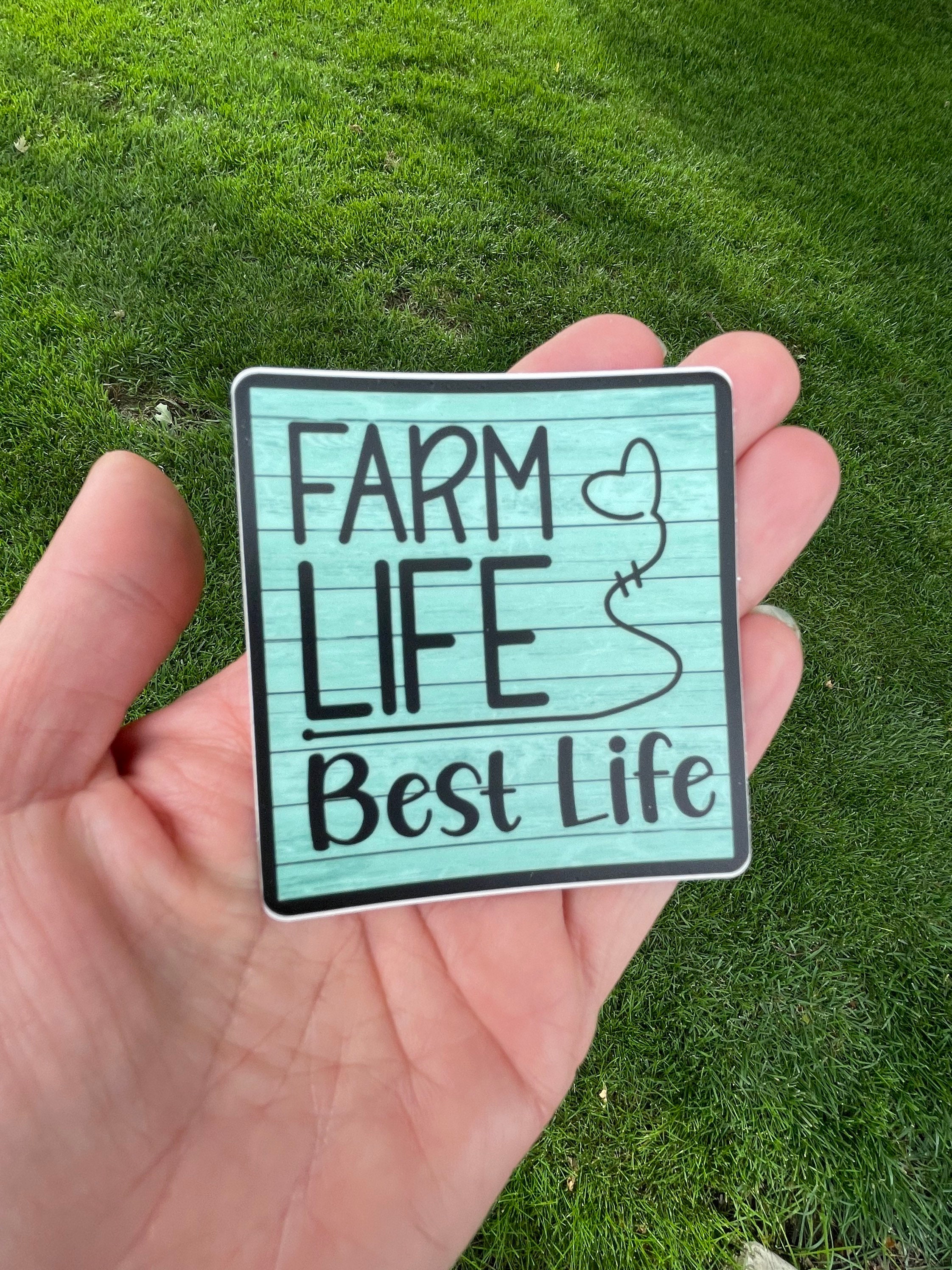 Farm Life Sticker Farm Wife Sticker Farm Wife Gift Farmer - Etsy