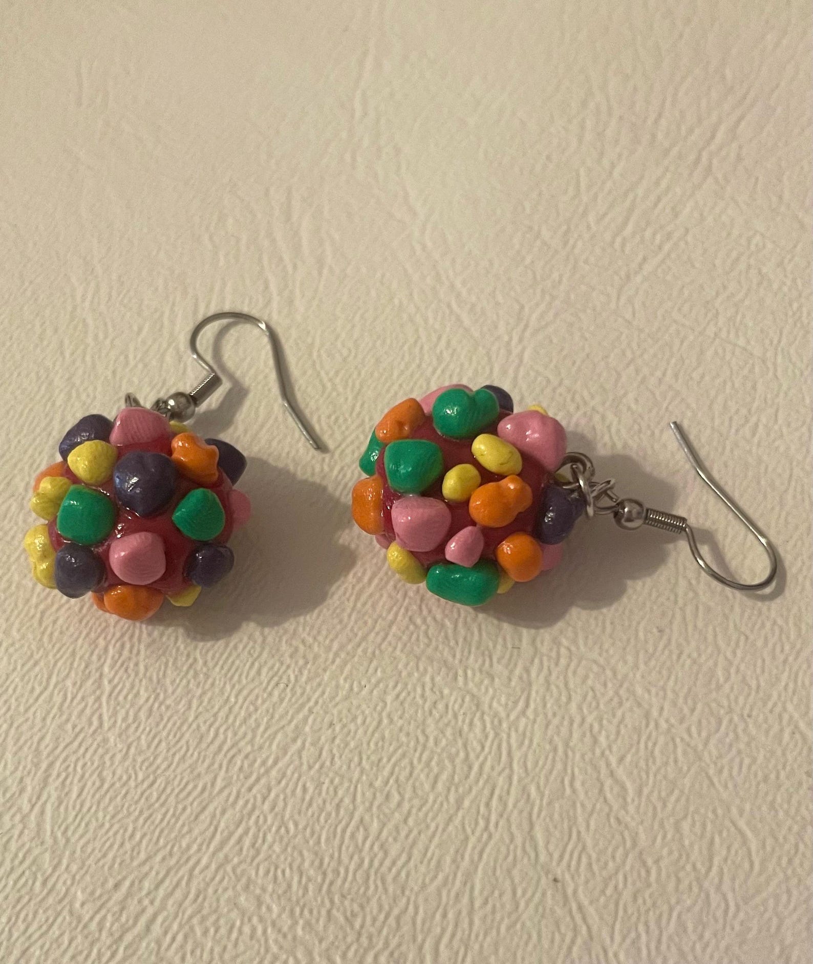 Nerd Gummy Cluster Candy Polymer Clay Earrings - Etsy