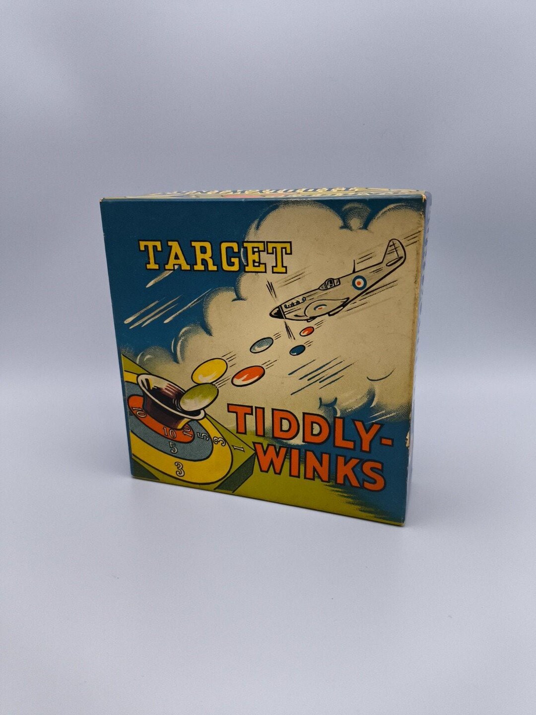 RARE VINTAGE Spitfire Target Tiddly Winks Game by Berwicks Militaria ...