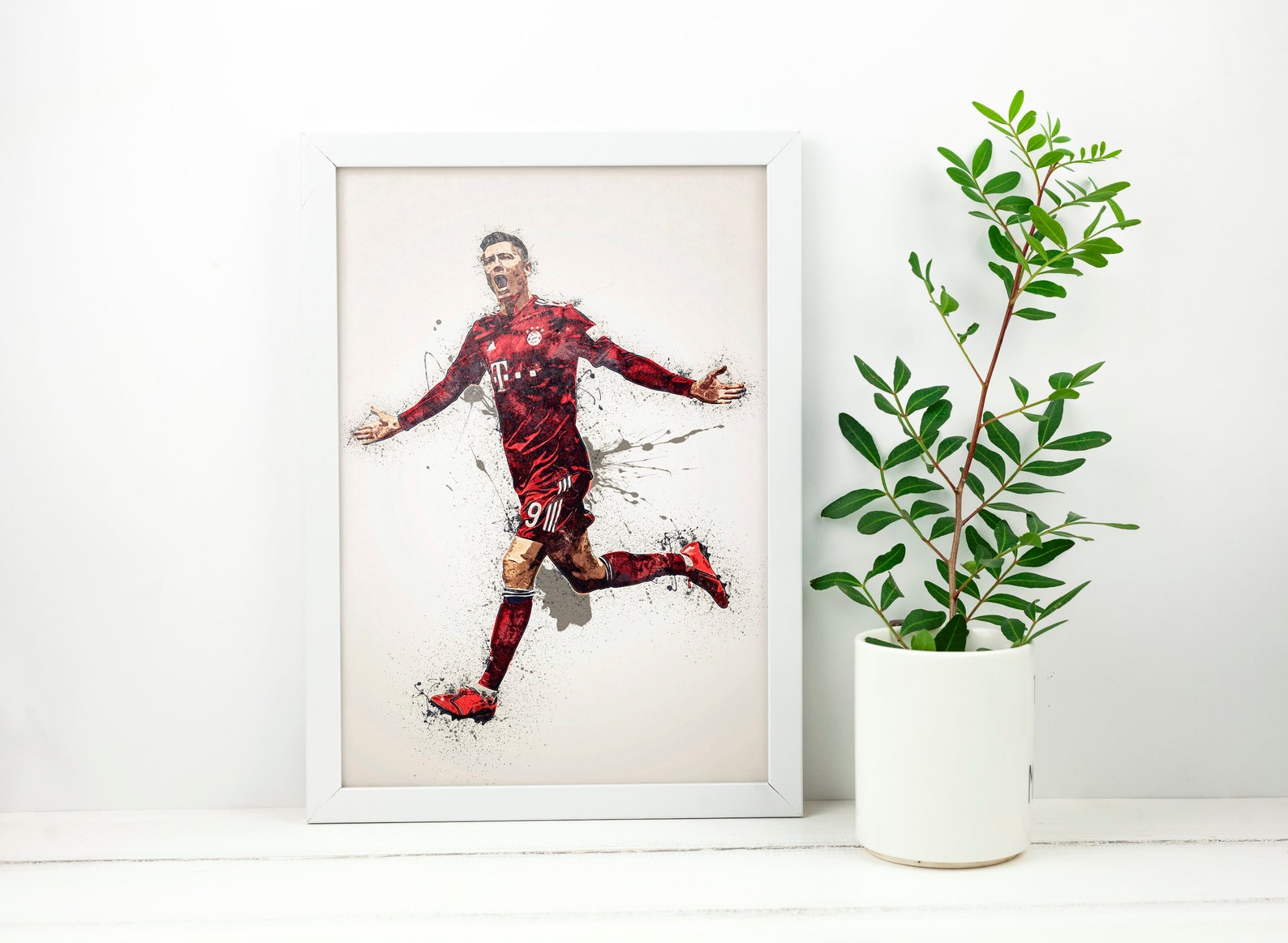 Robert Lewandowski THICK CARDSTOCK Wall Print Art Gift - Etsy