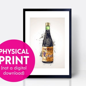 Buckfast Tonic Wine THICK CARDSTOCK Wall Print | | Gift | Home Decor ...