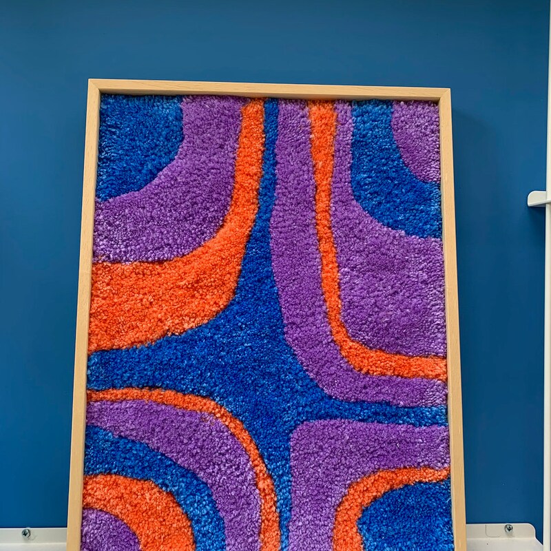 Tufted Rug Art - Etsy