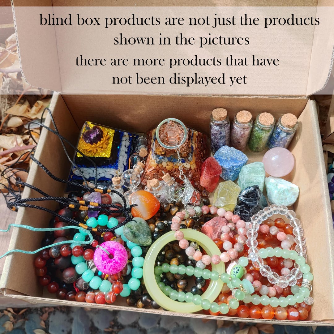 Pet Crystal Mysterious Blind Box,blind Box Surprise Gift,crystal Blind ...