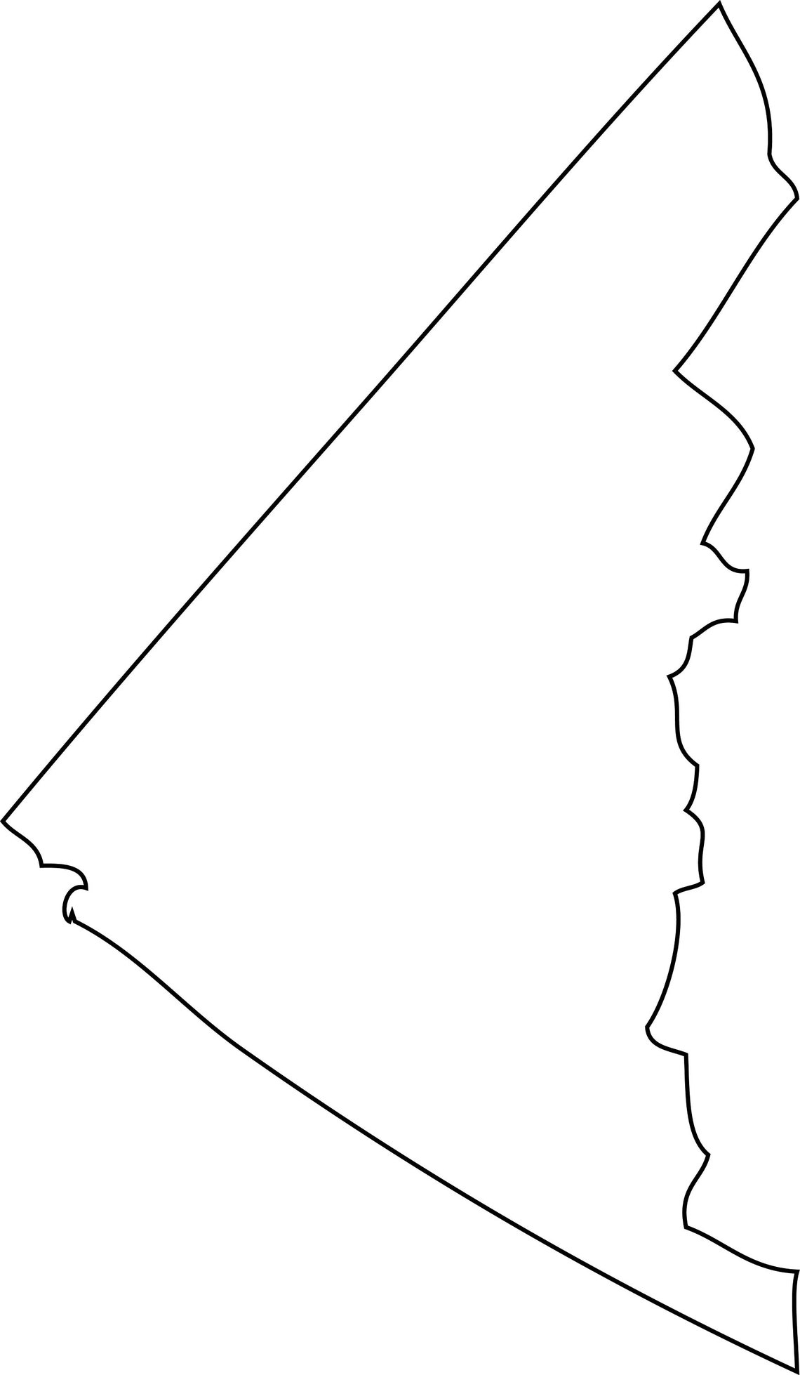 Yukon Outline Map /yukon States Outline Map /yukon Map | Etsy