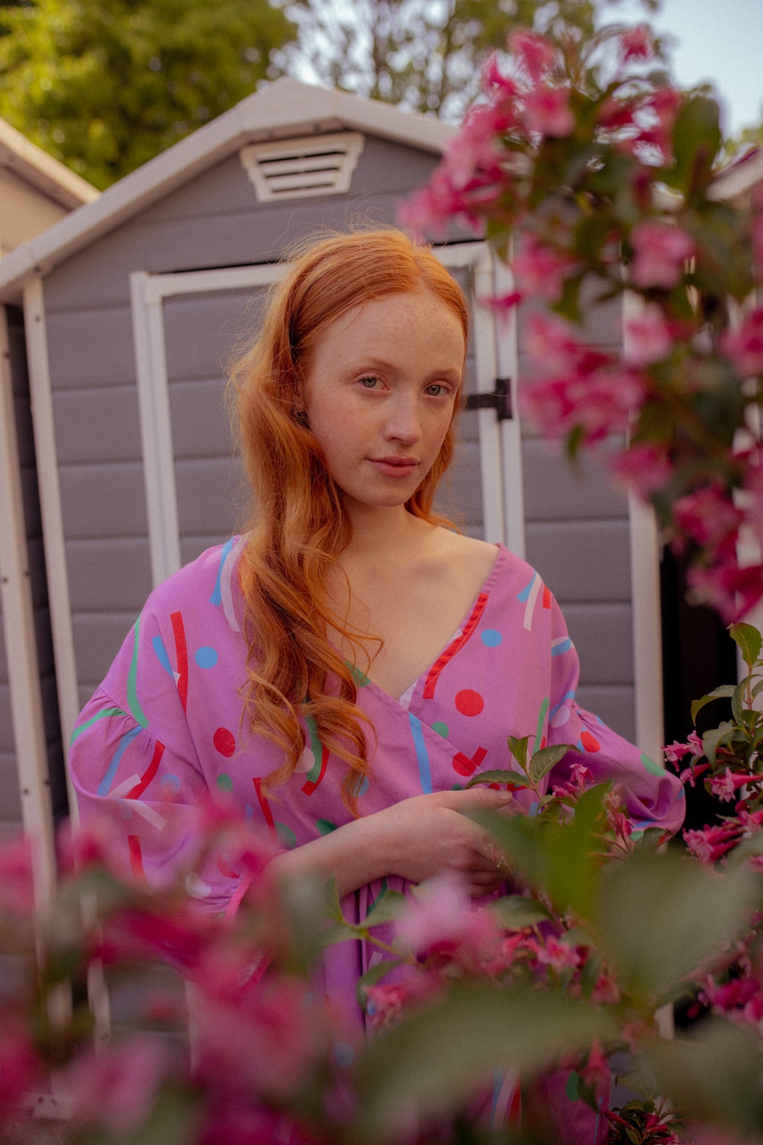 Reversible Iridescent Oversize Bianca Dress Made of Organic Cotton ...