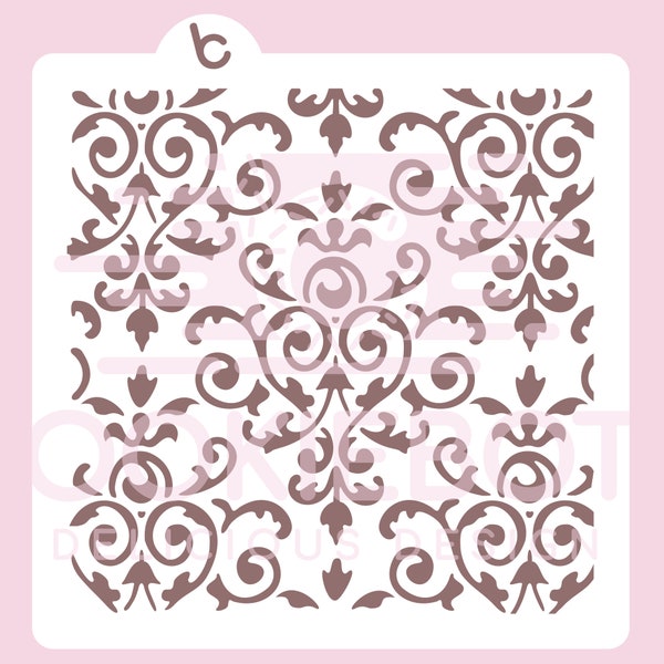 Damask Stencils - Etsy