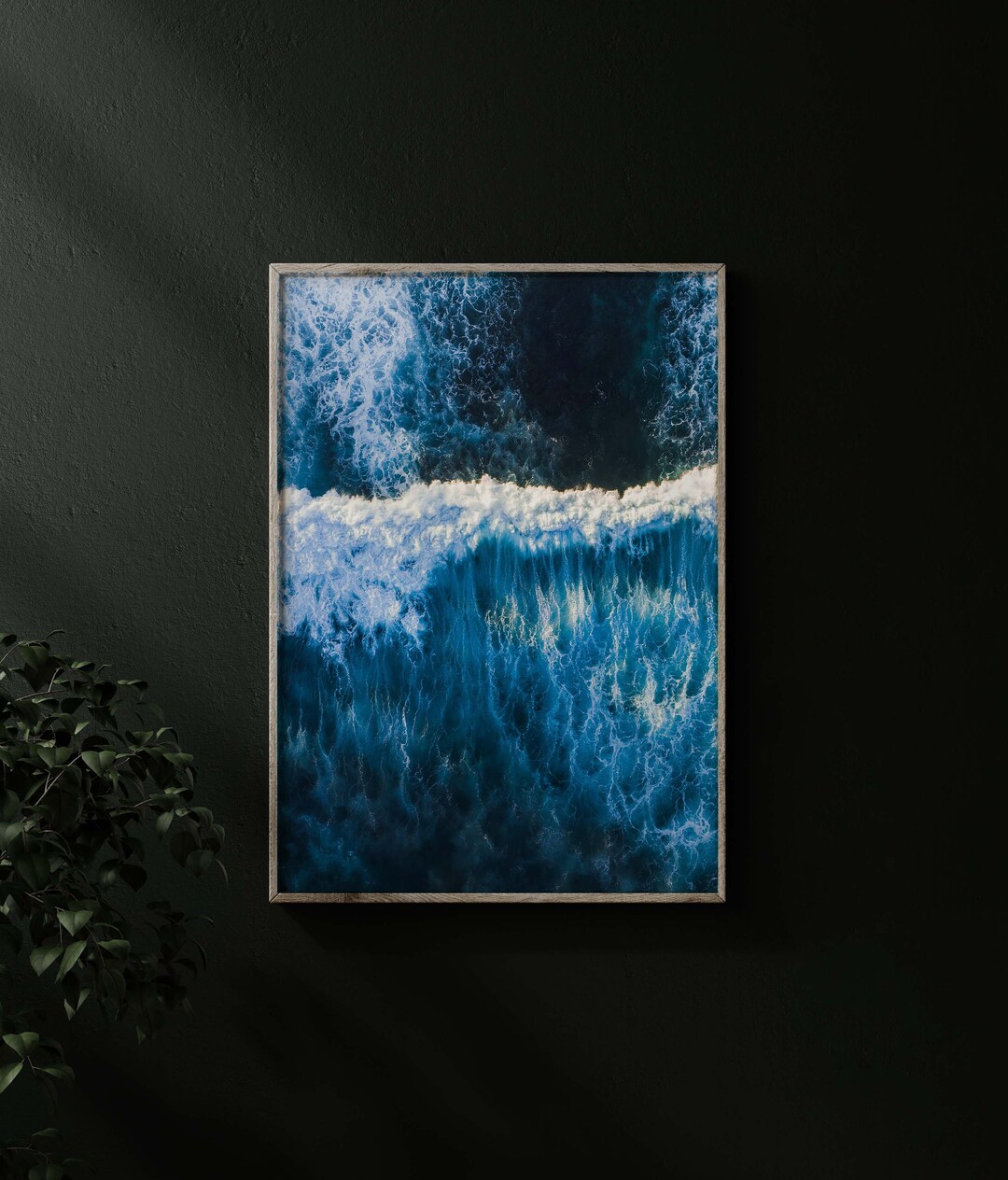 Ocean Wall Decor Ocean Wave Print Hawaii Art Print Coastal Art Decor ...