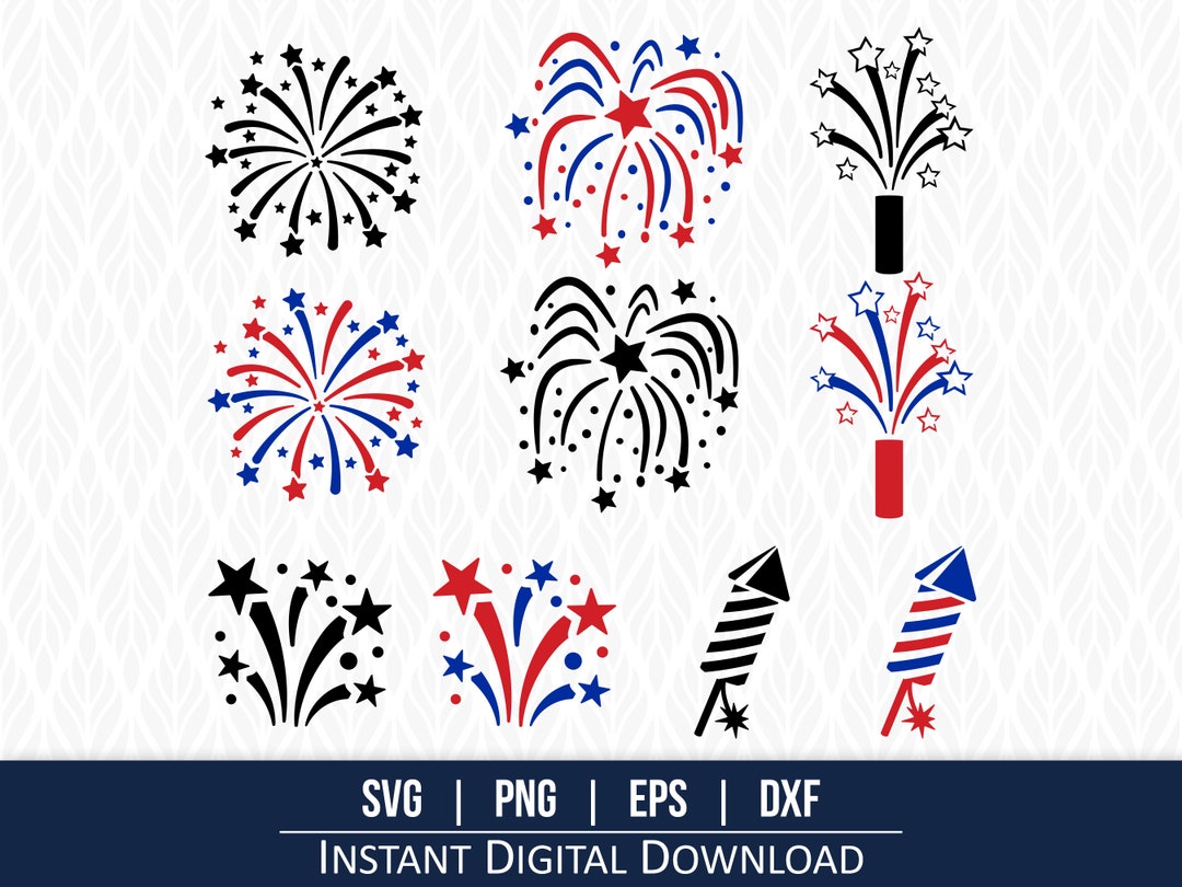 Fireworks SVG Instant Digital Download Svg, Png, Dxf and Eps Included ...