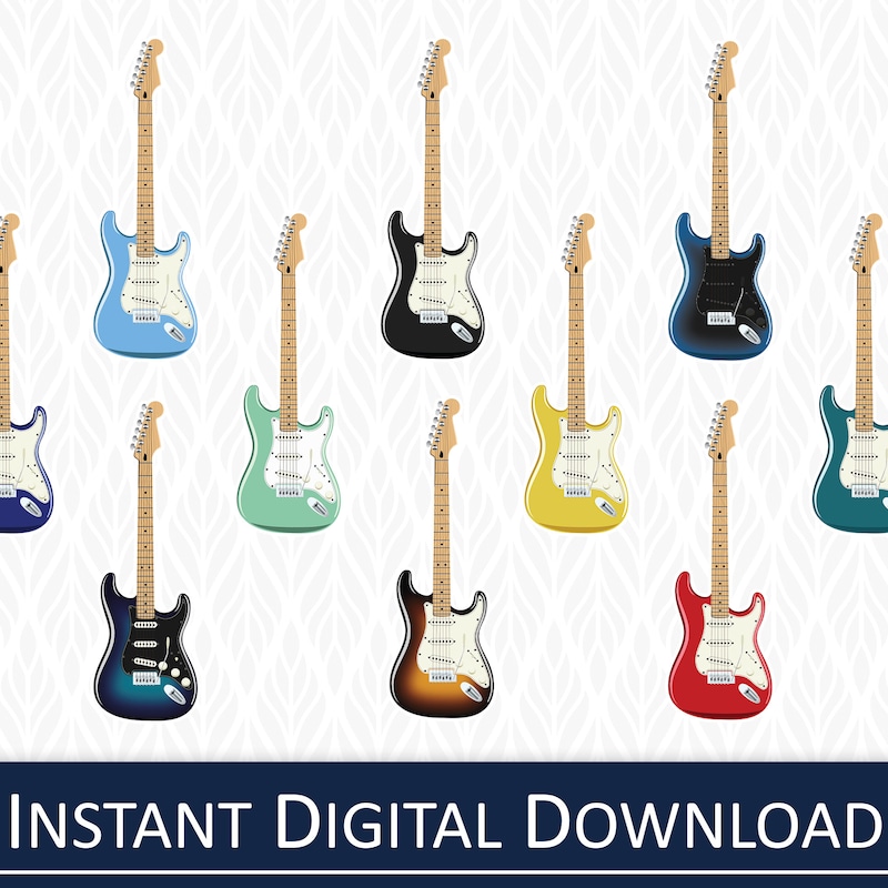 Guitar Stickers Scrapbook - Etsy