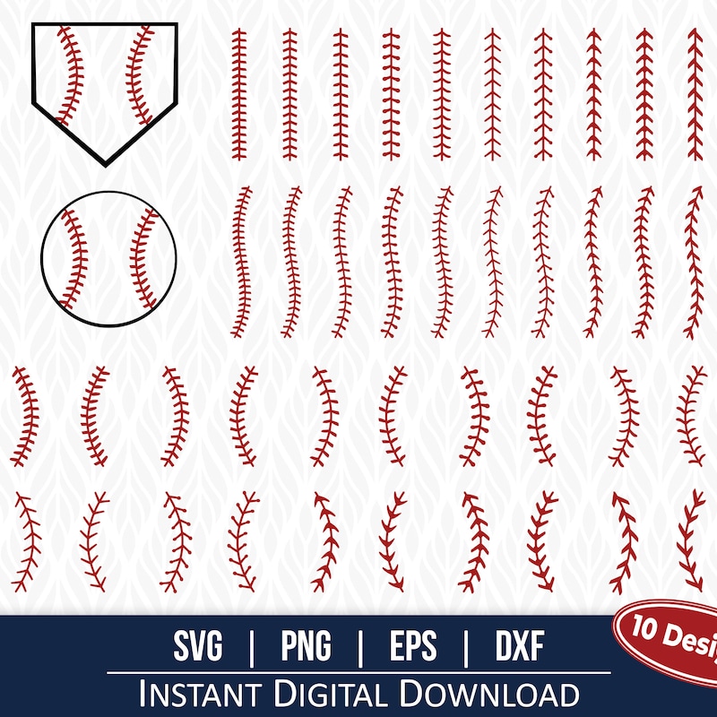Baseball Stitching - Etsy