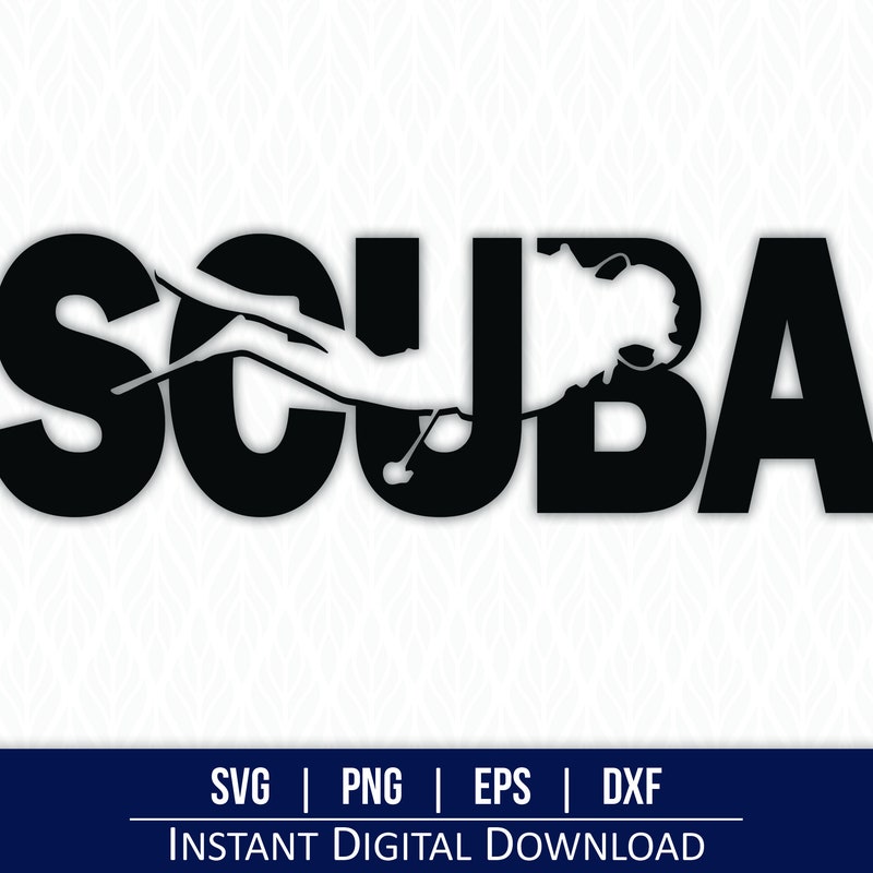 Scuba Diving Svg - Etsy