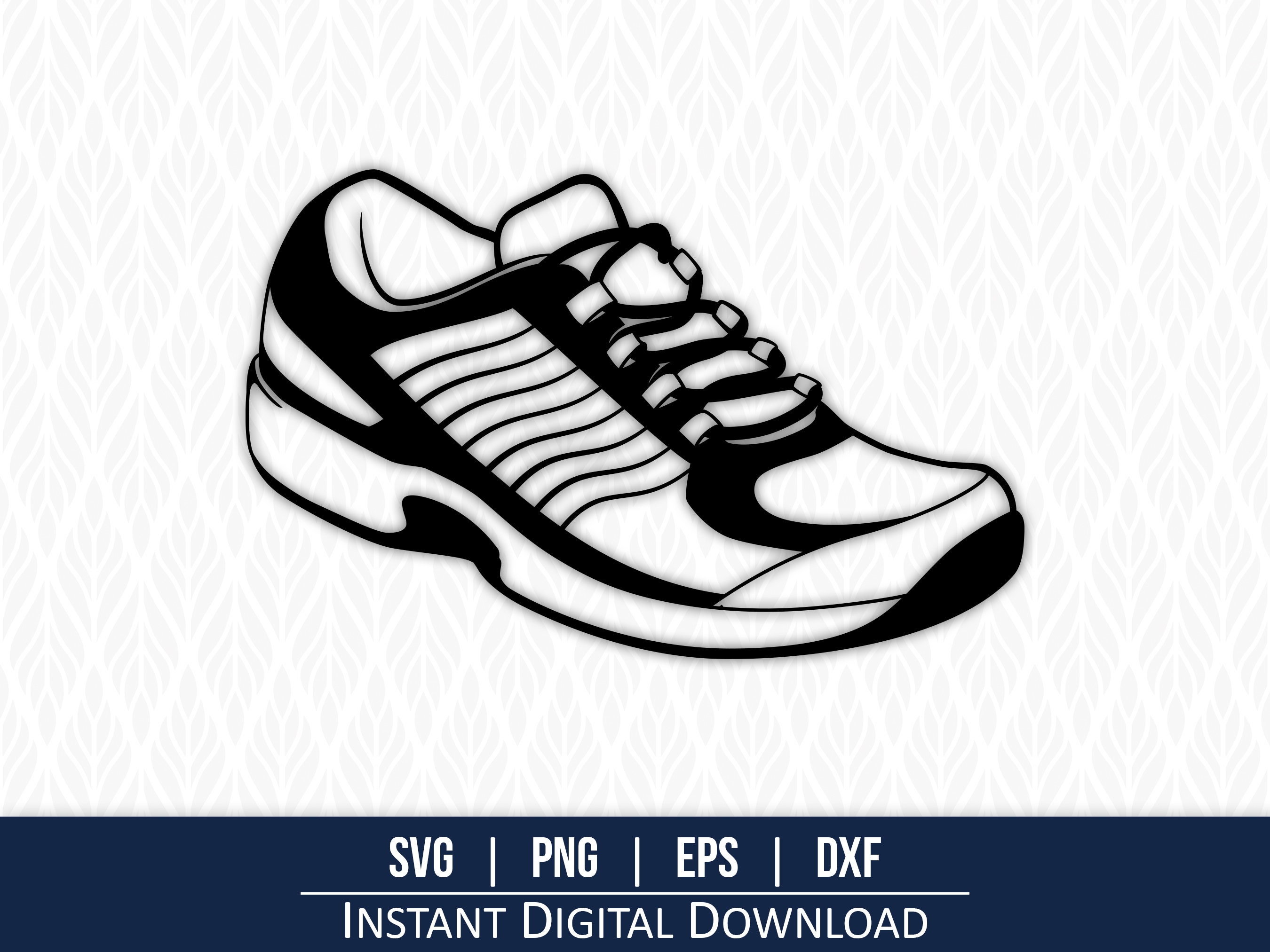 Schuh svg Sneaker svg Tennis Schuh svg laufen svg Läufer - Etsy.de