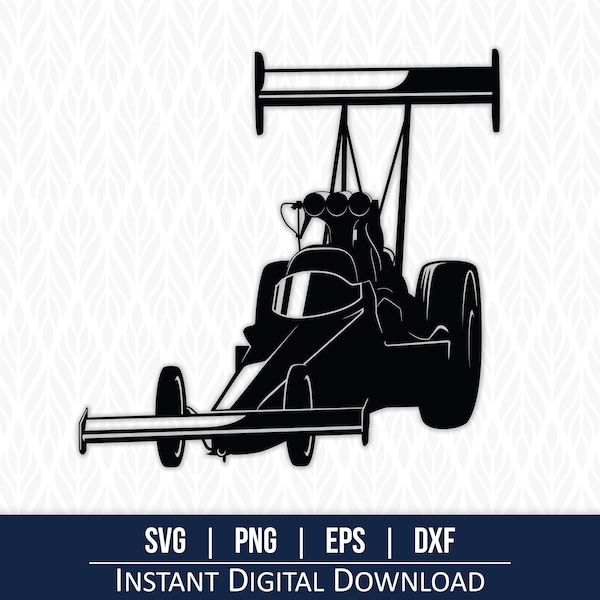 Drag Racing Svg - Etsy