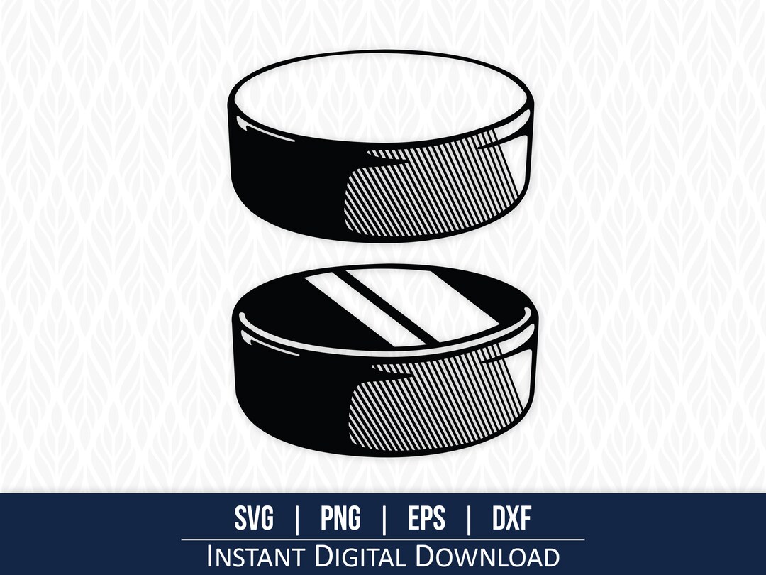 Hockey Puck Svg Instant Digital Download Svg, Png, Dxf and Eps Included ...