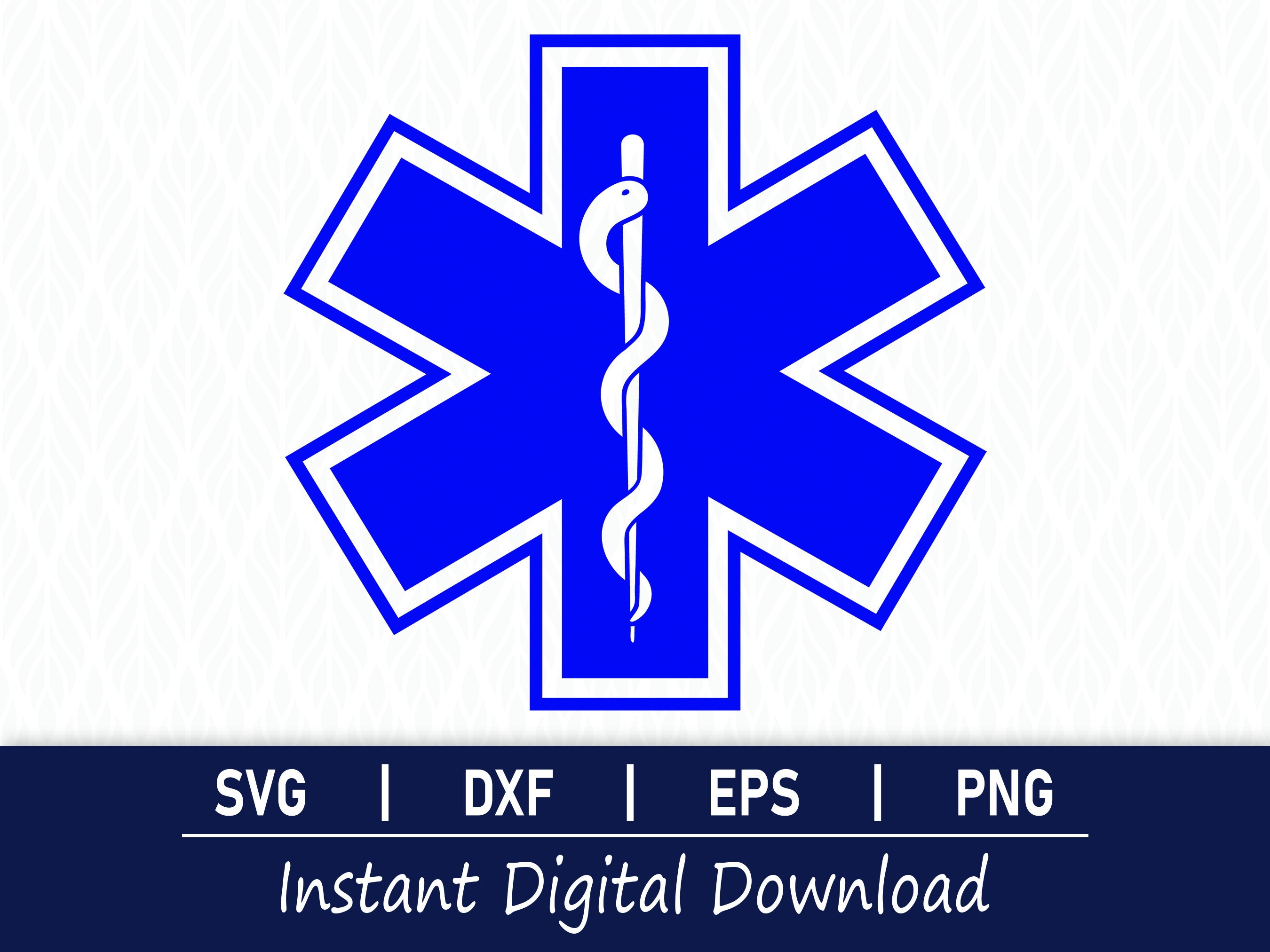 EMS Svg EMT Svg Star of Life Svg Paramedic Svg Medical - Etsy