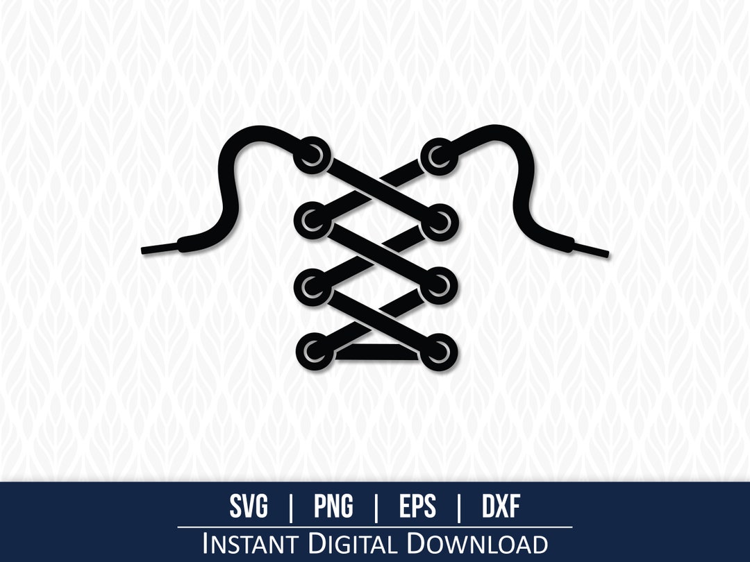 Shoe Laces SVG - Instant Digital Download - Svg, Png, Dxf and Eps ...