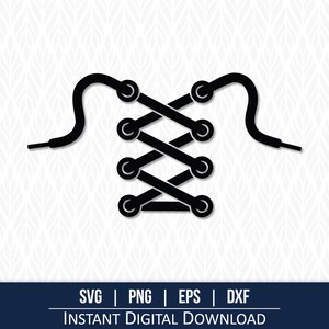 Shoe Laces SVG - Instant Digital Download - Svg, Png, Dxf and Eps ...