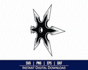 Throwing Star Dxf - Etsy