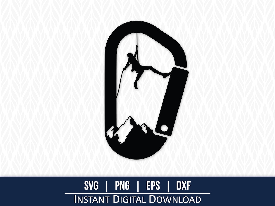 Rock Climbing SVG Instant Digital Download Svg, Png, Dxf and Eps ...