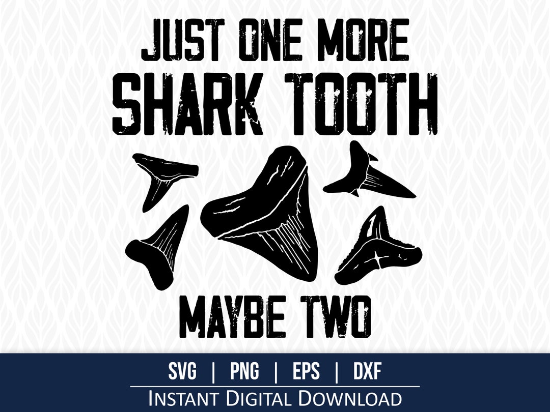 Shark Tooth SVG - Instant Digital Download - Svg, Png, Dxf and Eps ...