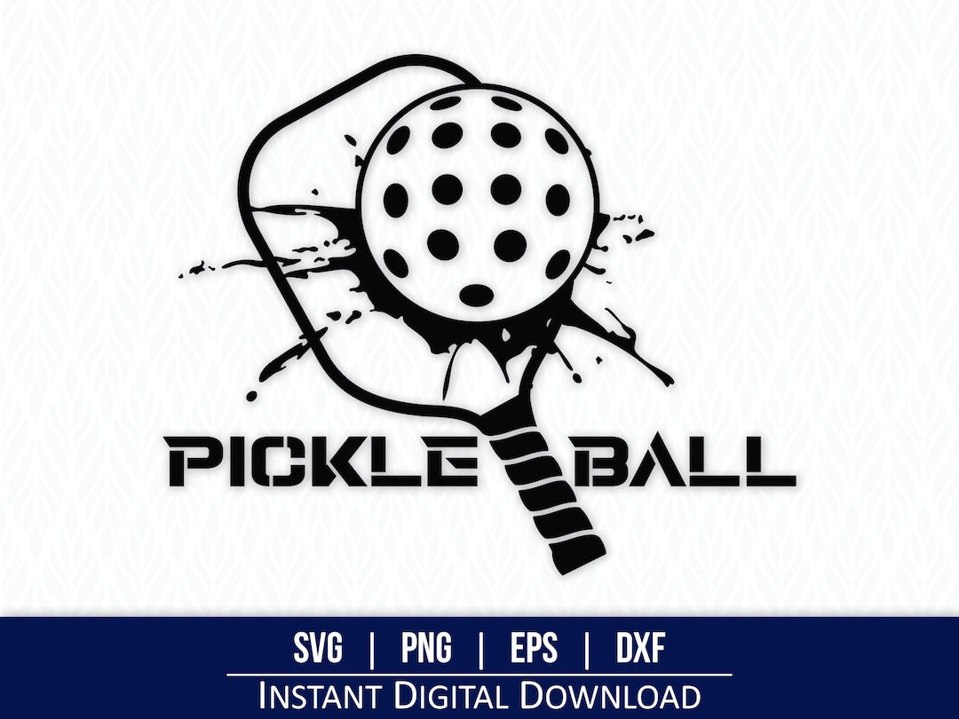 Pickleball Splatter SVG: Cricut Cut File (digital Download) - Etsy