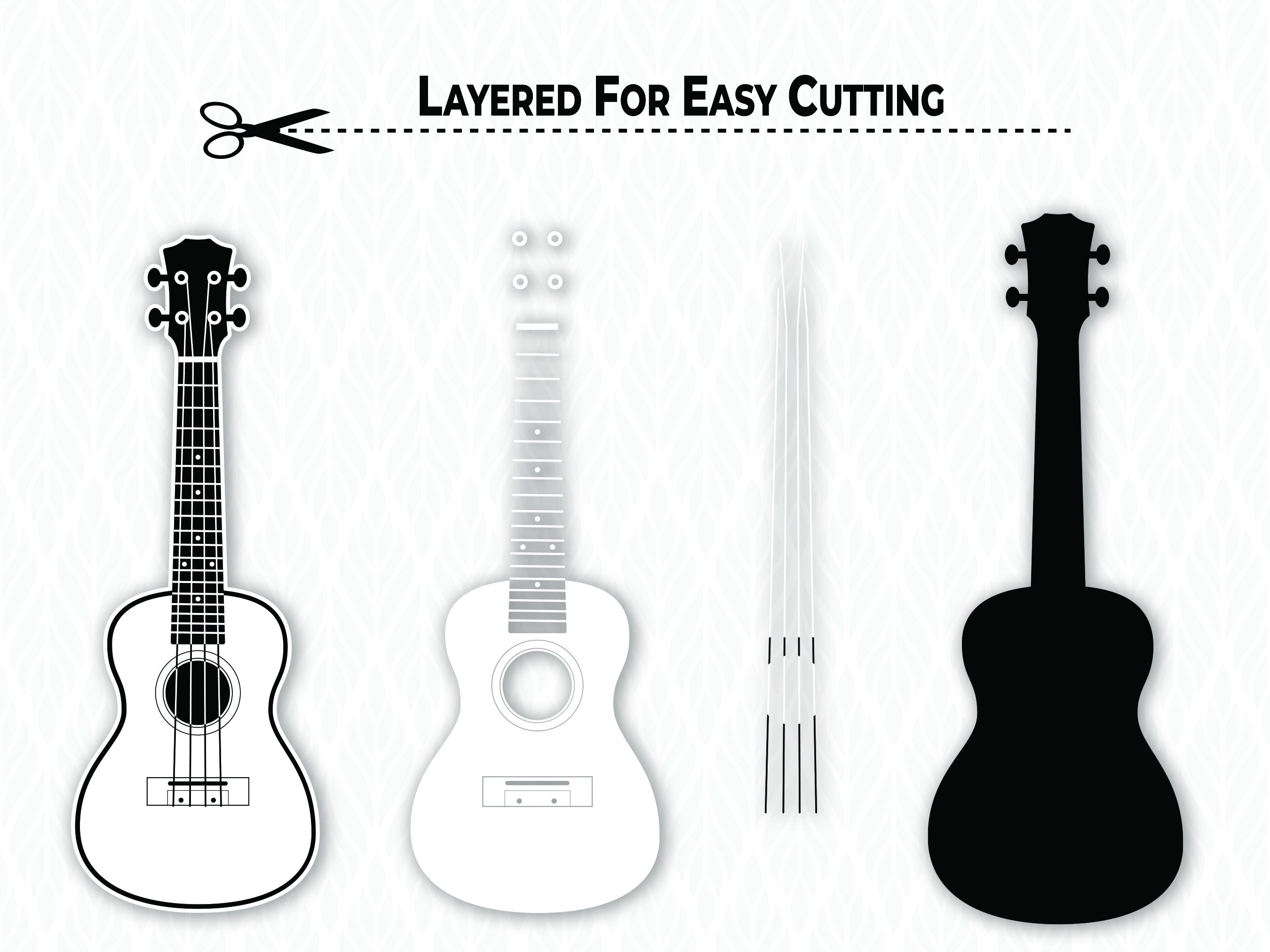 Ukulele SVG - Instant Digital Download - Svg, Png, Dxf and Eps Included ...