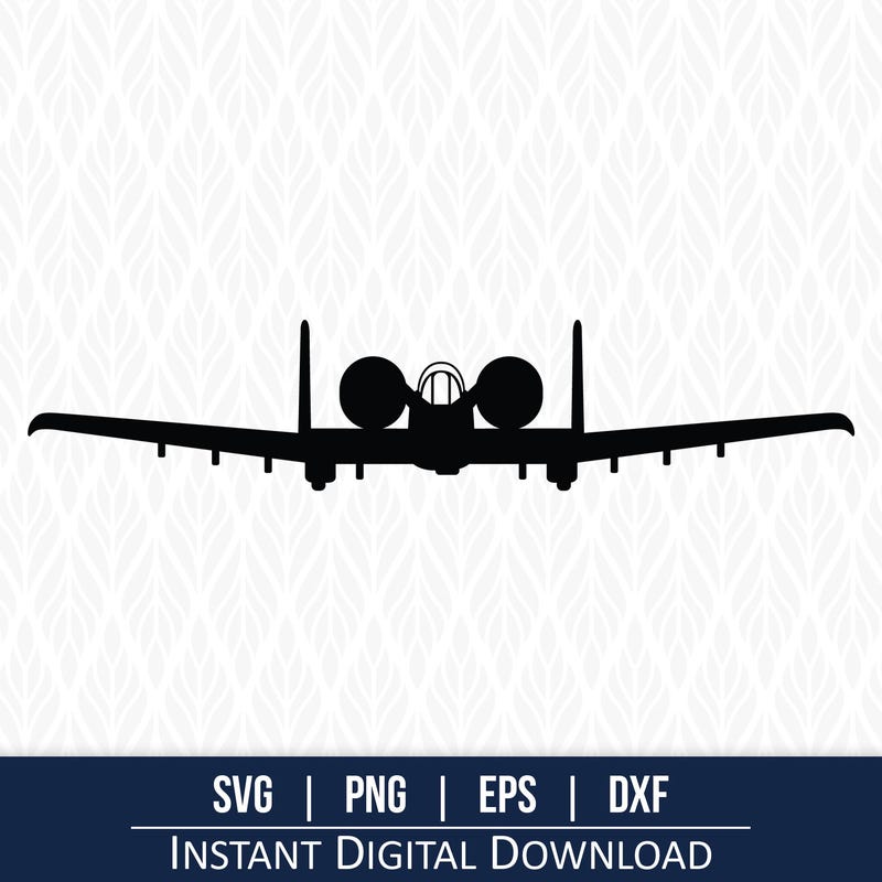 A10 Warthog Svg - Etsy