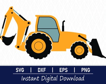 Backhoe Stencil Reusable Backhoe Stencil Art Stencil DIY - Etsy