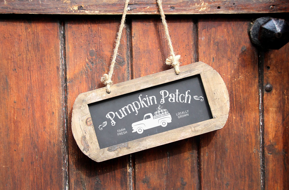 Pumpkin Patch Sign SVG - Instant Digital Download - Svg, Png, Dxf and ...