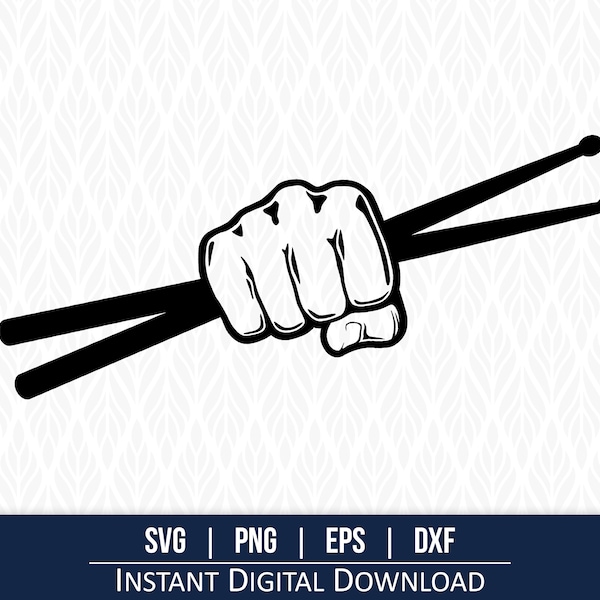 Black Drummer Svg - Etsy