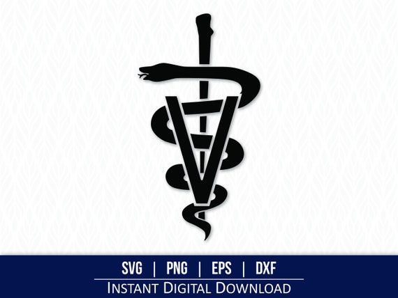 Veterinary Caduceus Vector