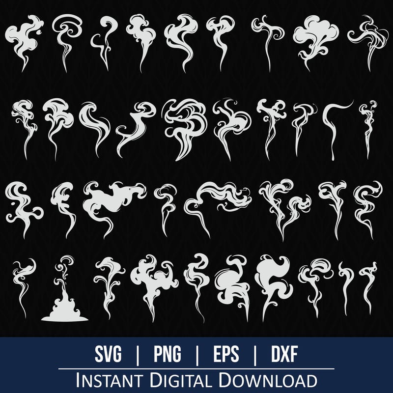 Smoke Svg - Etsy