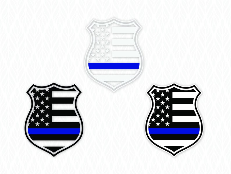 Police Badge SVG - Instant Digital Download - Svg, Png, Dxf and Eps ...