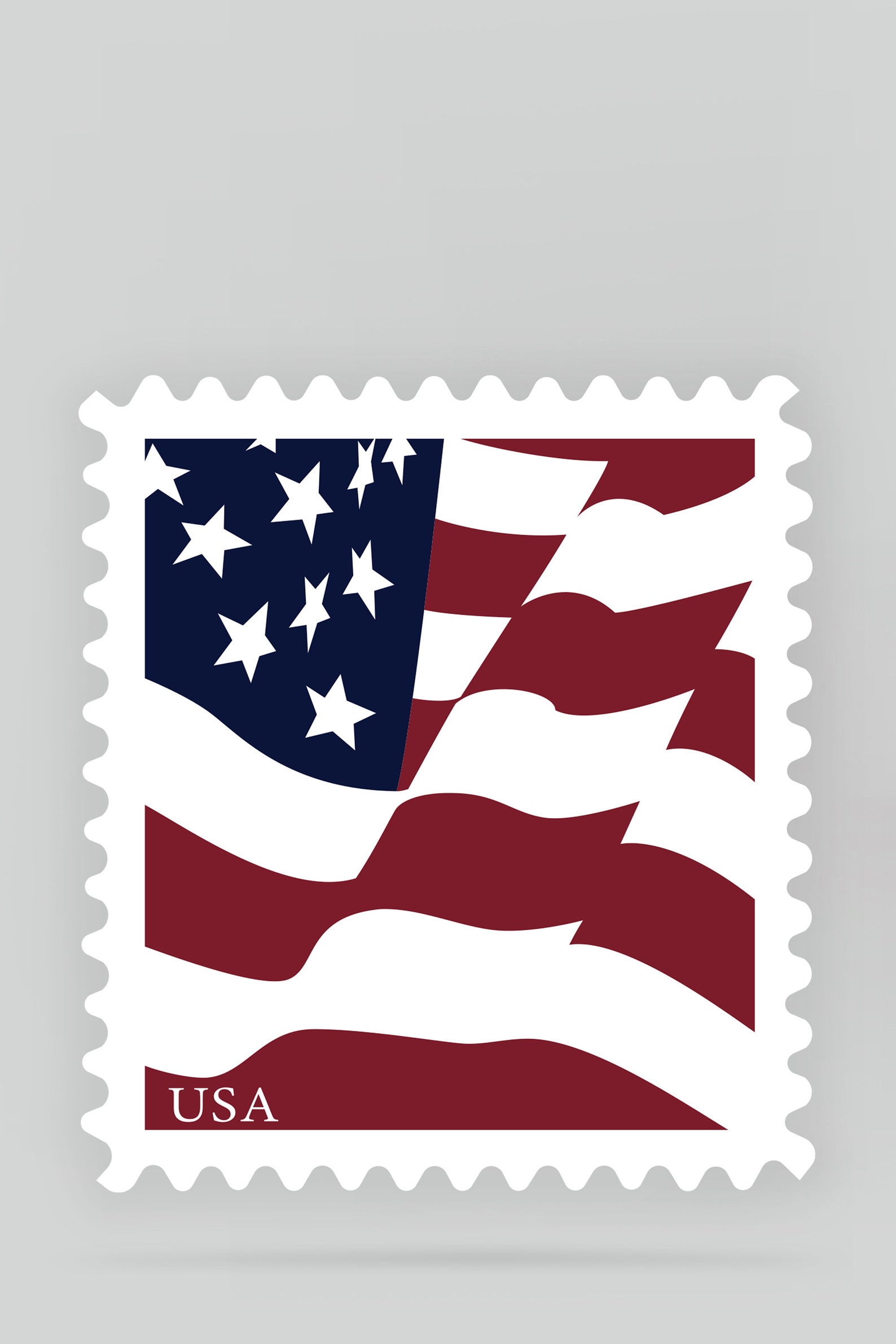 Postage Stamp SVG - Instant Digital Download - Svg, Png, Dxf and Eps ...