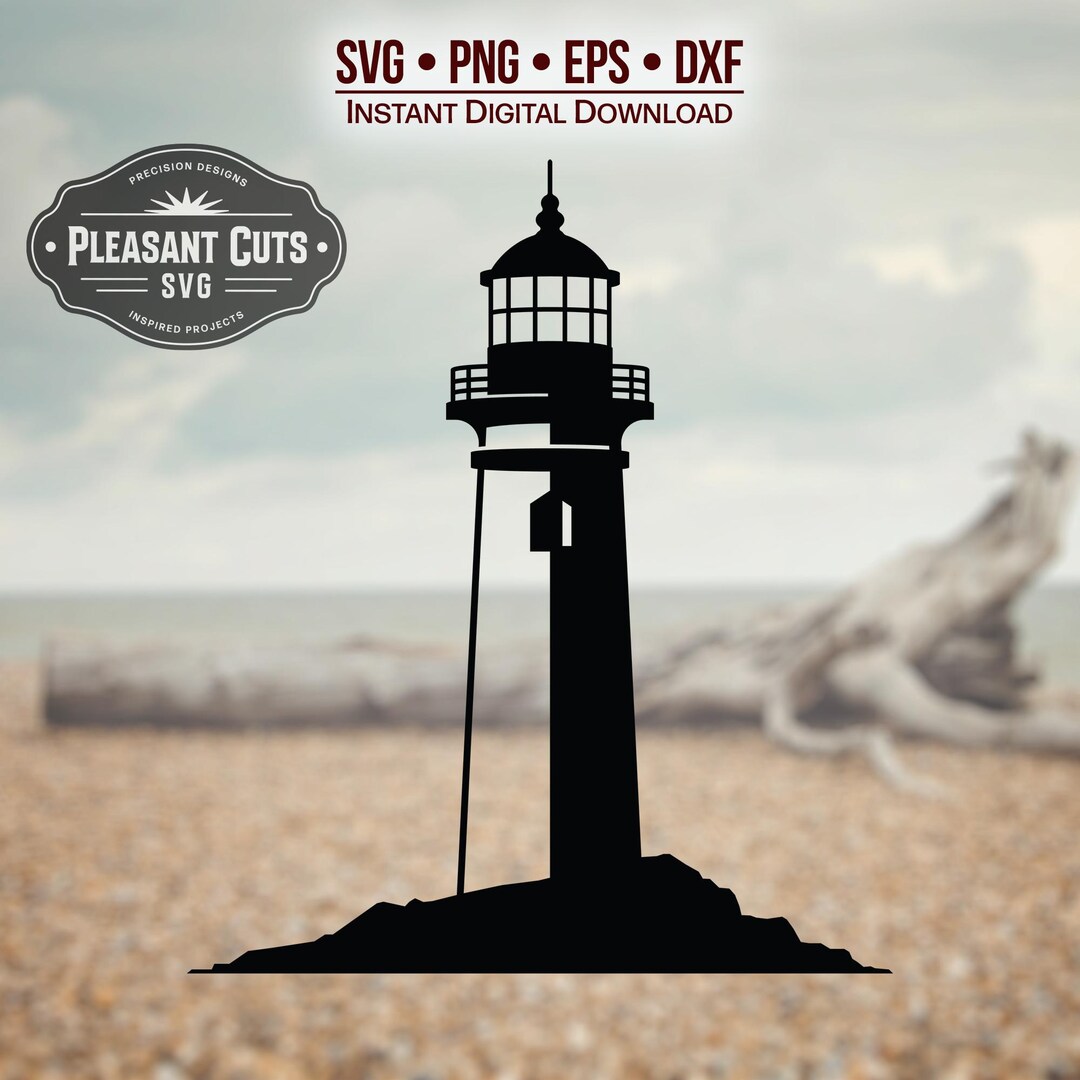 Lighthouse SVG Laser Cut File: Cricut, Silhouette (digital Download) - Etsy